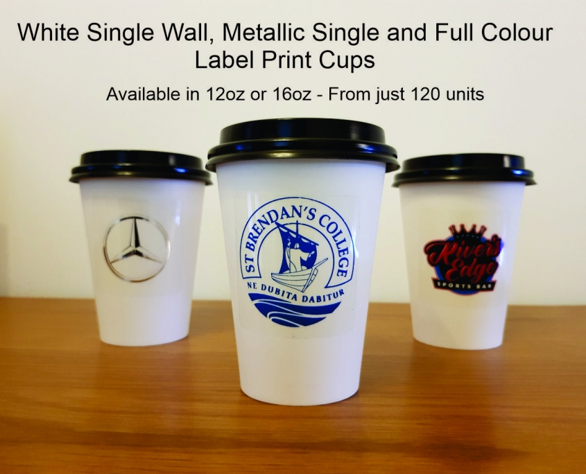 PRINTED CUPS - PRINTED NAPKINS